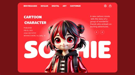 Image result for Charecters UI Design