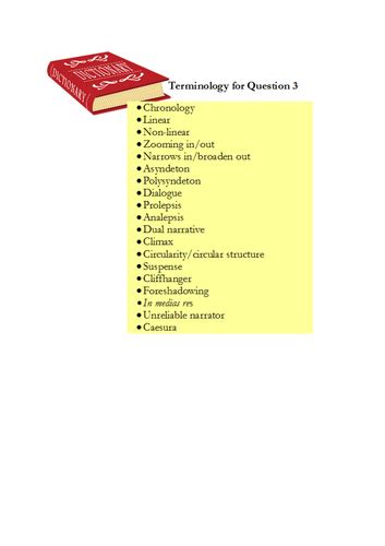 Image result for Edexcel English Language Paper 1 Question 3