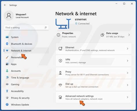 Image result for Network Internet Settings