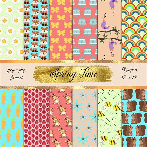 Image result for Spring Print Paper