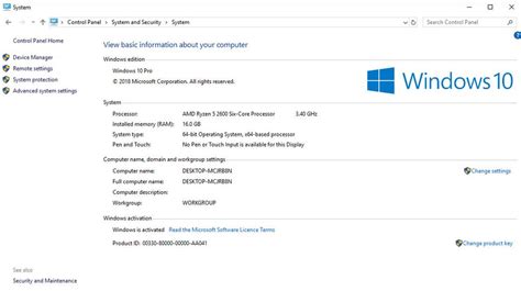 Image result for Computer Specs Windows 10