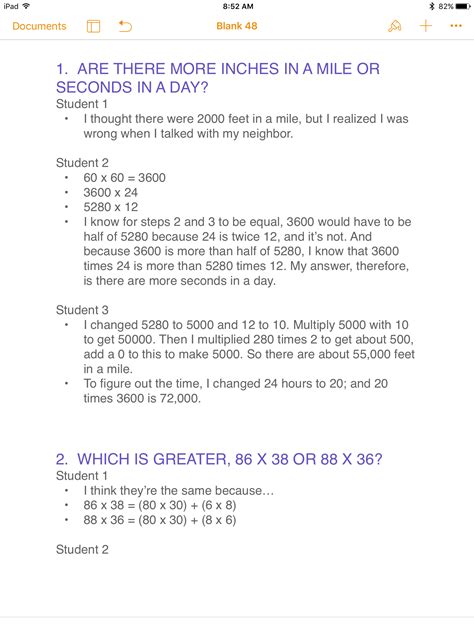 Image result for Number Talks Worksheets