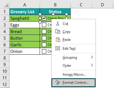 Image result for Excel Table Checklist