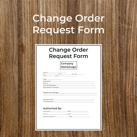 Image result for Change Order Process Form INDOT