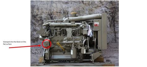 Image result for Engine Serial Number