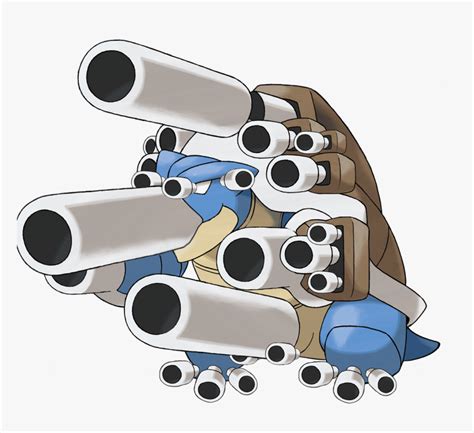 Pokemon Blastoise Mega Evolution, HD Png Download - kindpng