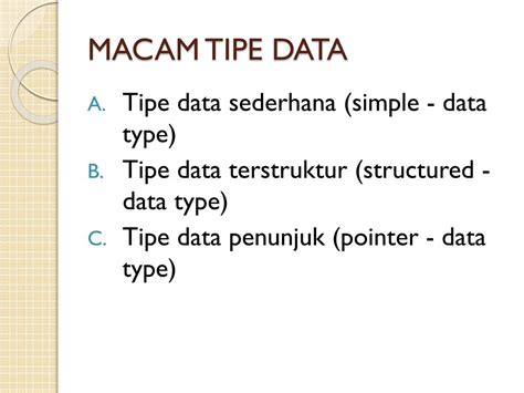 Image result for Tipe Data