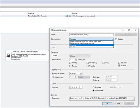 Image result for Maintenance Plan Error in SQL Server