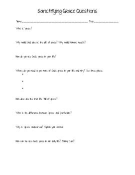 Image result for Object Lesson On Sanctifying Grace