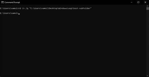 Image result for Windows Command Line Delete Folder