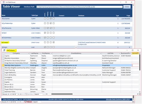 Image result for External View in Database