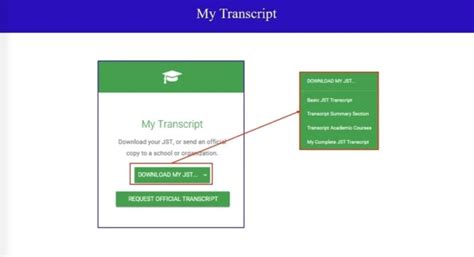 Image result for Jst Transcripts