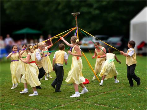 Image result for May Day Maypole Dancing