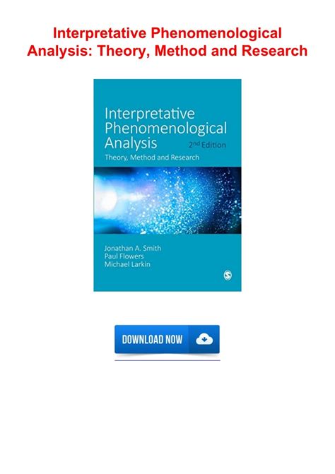 Image result for Interpretive Phenomenological Analysis Method