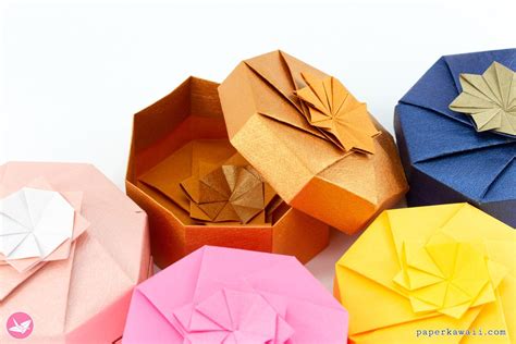 Image result for Origami Box Octagonal