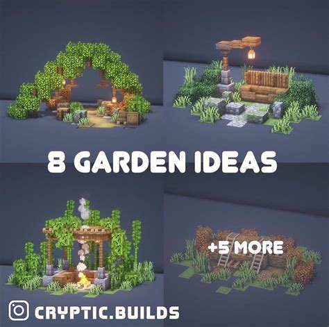 Image result for Minecraft Garden Tutorial