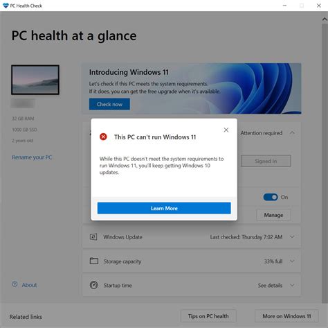 Image result for PC Health Check Windows 11