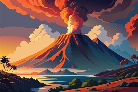 Image result for Colorful Volcano