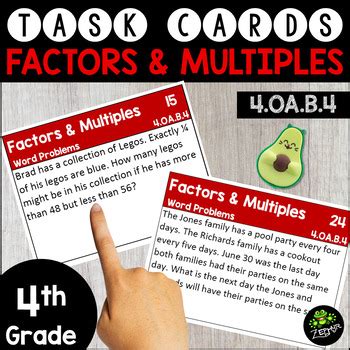 Image result for Multiples and Factors Word Problems