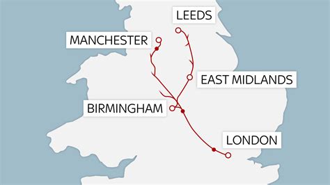 Image result for HS2 Map