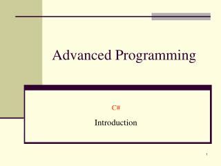 Image result for Advanced C# Programming