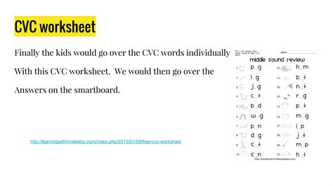 Image result for CVC Words Lesson
