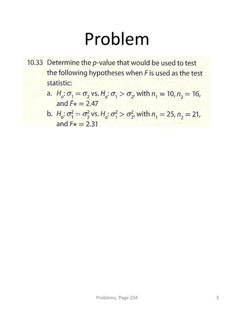 Image result for F Distribution Problems