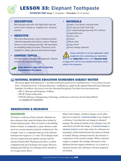 Image result for Elephant Toothpaste Printable Directions