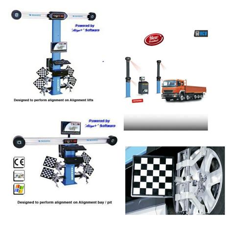 Image result for 3D Wheel Alignment Machine Installation
