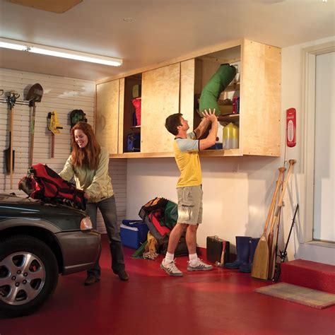 How To Build Garage Cabinets with Sliding Doors | Family Handyman