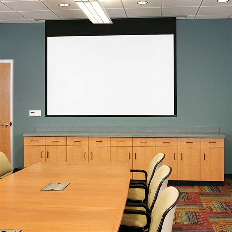 Image result for Ceiling Recessed Projector Screen