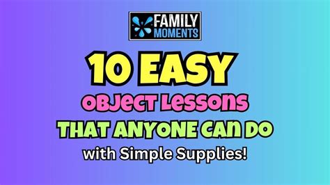 Image result for Object Lesson for Little Kids