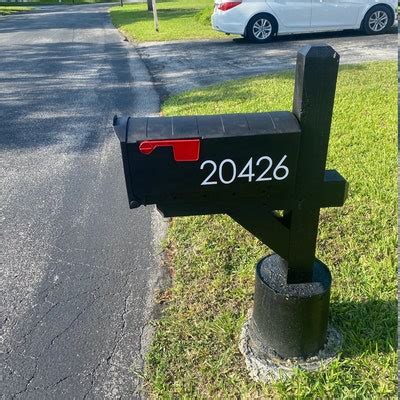 Image result for Reflective Mailbox Numbers