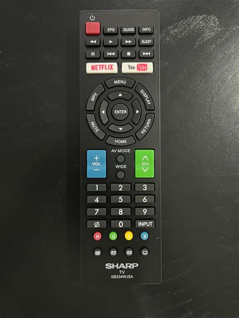 Image result for Sharp TV Remote Control