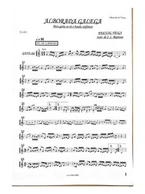 Image result for Alborada Violin Notes