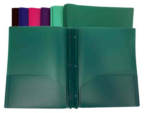 KOOL TOOLZ Poly Folders with Prongs