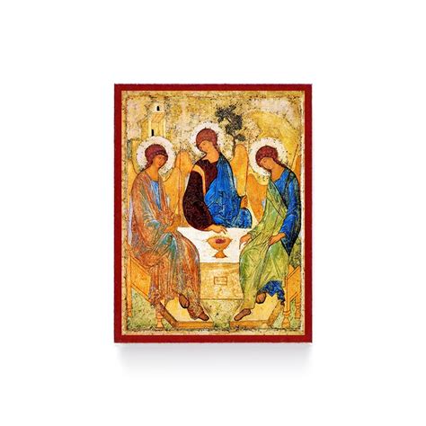 Holy Trinity (Rublev) Orthodox Icon Magnet