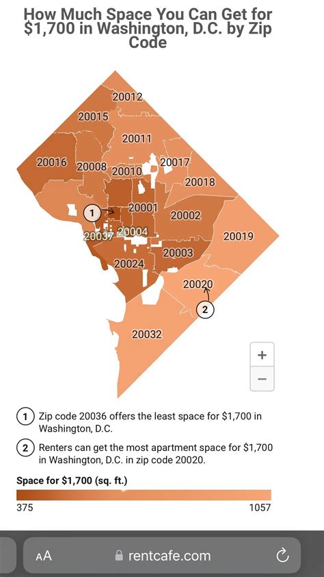 Image result for DC Zip Code Map