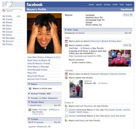 Image result for Facebook Basic Profile