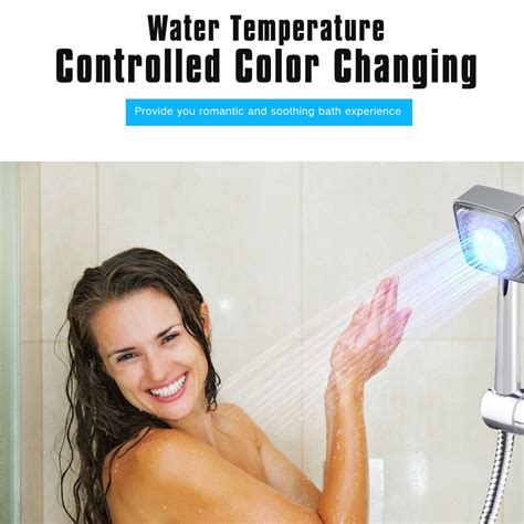 Image result for LED Color Changing Shower Head