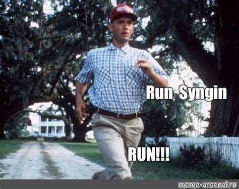 Image result for Run Meme Origin