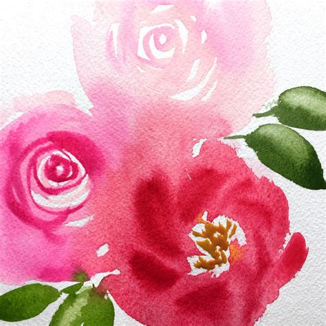 Image result for Watercolour Tutorials Abstract Floral