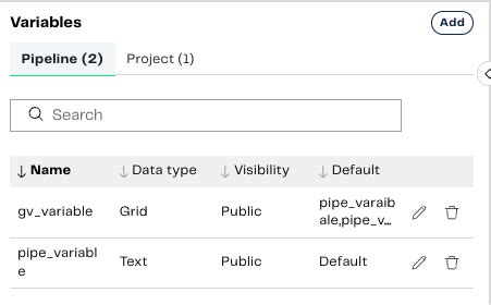 Image result for How to Use Variables in Matillion