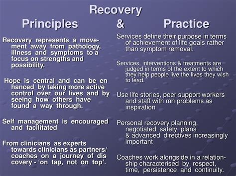 Image result for Recovery-Oriented Practice Approach