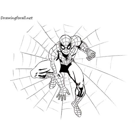 Image result for Drawing Tutorial for Spider-Man Image