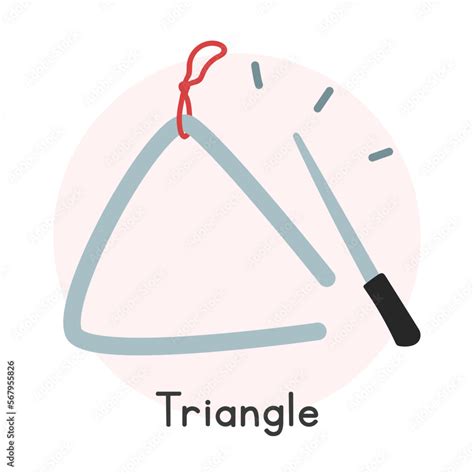Image result for Triangle Instrument Cartoon Image