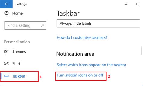 Image result for How to Put Volume Icon On Taskbar
