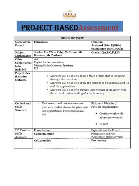 Image result for Class 10 Project Evaluation