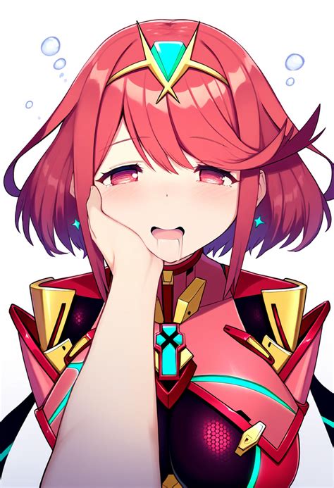 Image result for Pyra SmashBros Getting Hurt