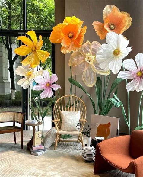 Image result for Paper Flower Window Display